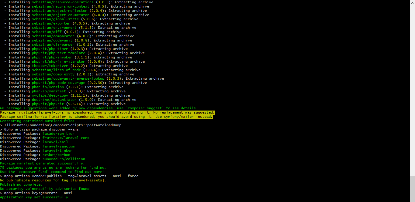 Install Laravel versi 8 di Windows 10 - zai.web.id